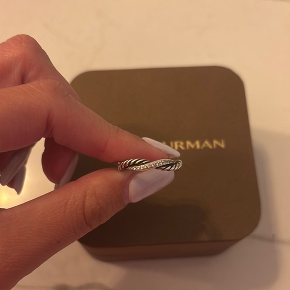 David Yurman | Jewelry | David Yurman Petite Infinity Band Ring | Poshmark
